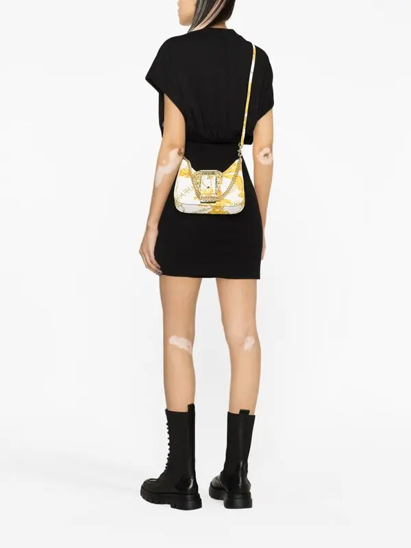 Versace Chain Couture Faux-leather Shoulder Bag