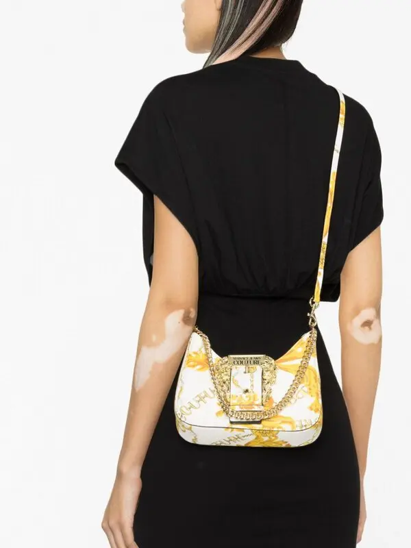 Versace Chain Couture Faux-leather Shoulder Bag