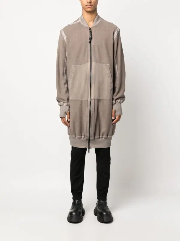 ISAAC SELLAM EXPERIENCE Seam-detailing Midi Coat