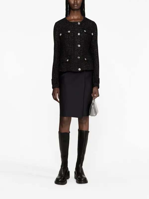 Versace Medusa Head Tweed Jacket