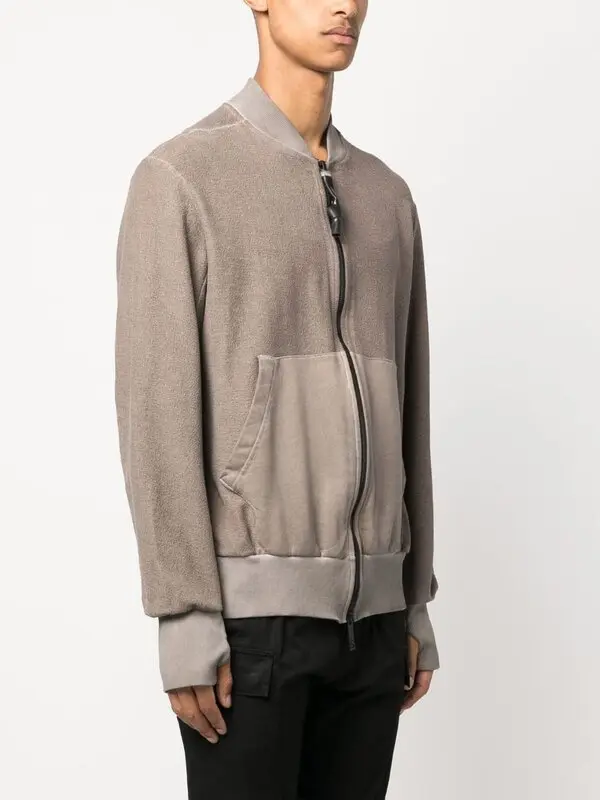 ISAAC SELLAM EXPERIENCE Exposed-seam Zip-up Bomber Jacket