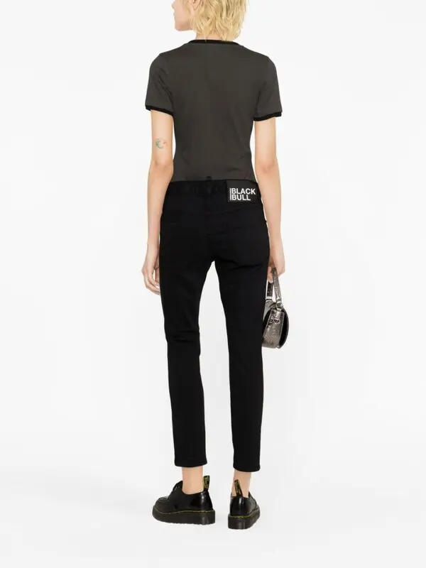 Dsquared2 Low-rise Tapered Jeans - Black