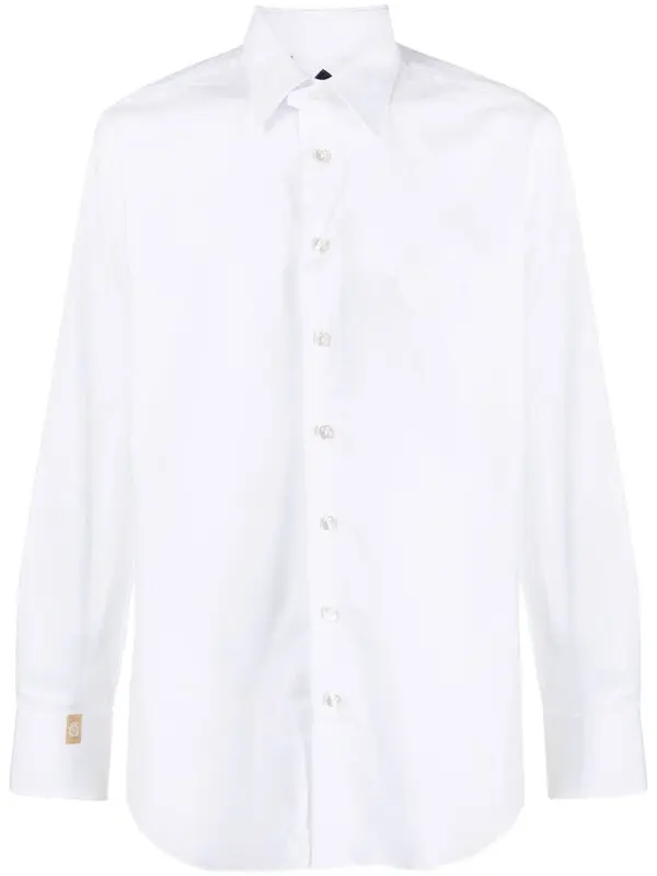 BILLIONAIRE Slim-cut Poplin Shirt