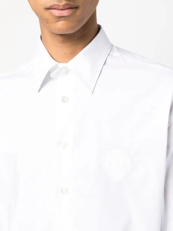 BILLIONAIRE Slim-cut Poplin Shirt