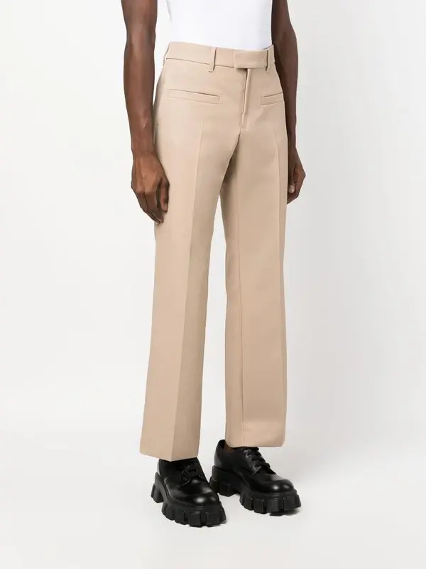 COURREGES Heritage Twill Trousers - Neutrals