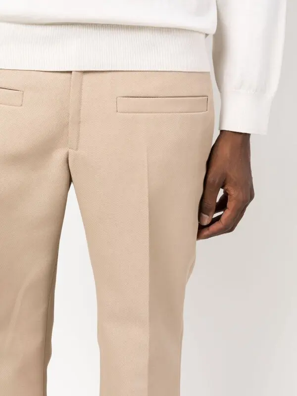 COURREGES Heritage Twill Trousers - Neutrals