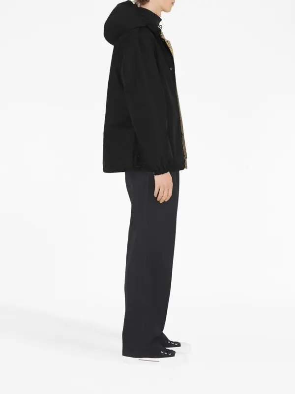 Burberry Reversible Check Jacket - Black