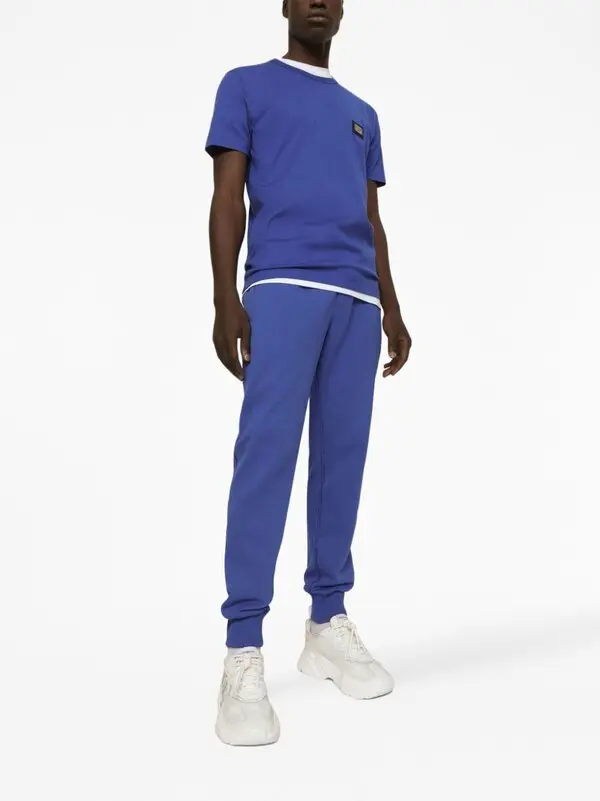 Dolce & Gabbana Dg Essentials Round-neck T-shirt - Blue