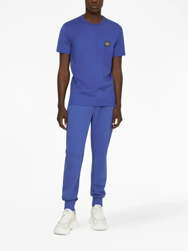 Dolce & Gabbana Dg Essentials Round-neck T-shirt - Blue