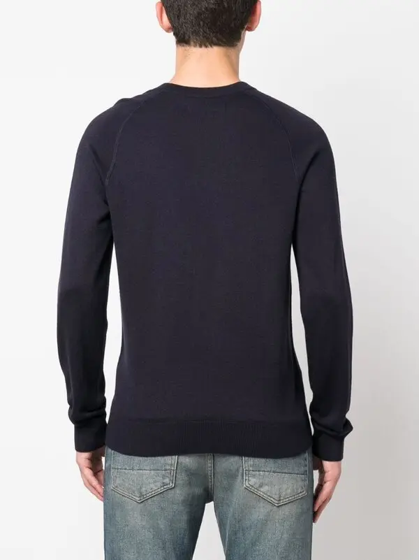 Zadig&Voltaire Thomaso Logo-intarsia Knitted Jumper