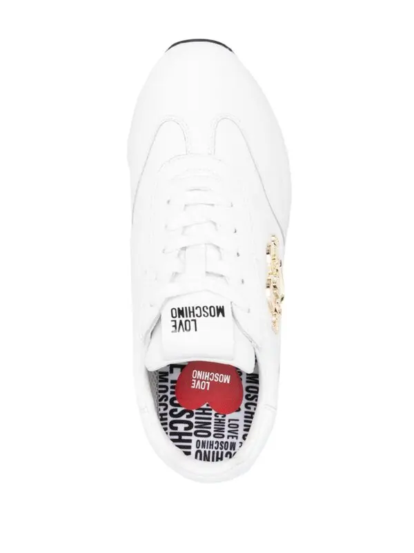 Moschino Logo-plaque Low-top Sneakers