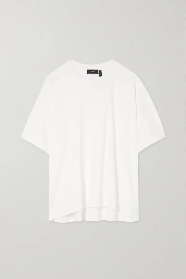 Theory - Oversized Cotton-Jersey T-Shirt