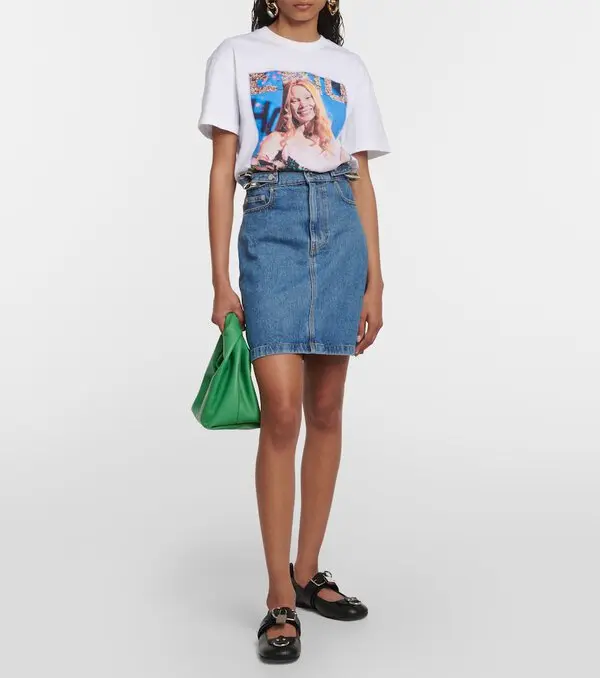 JW Anderson Lock Leather Ballet Flats