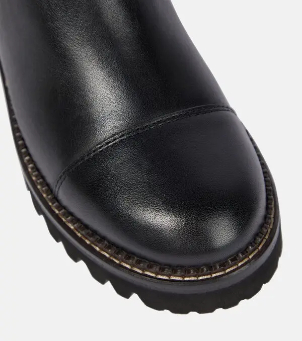 See By Chloé Mallory Leather Chelsea Boots