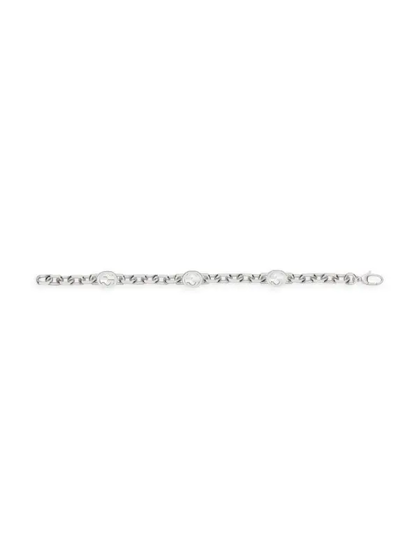 Gucci Interlocking G Sterling Bracelet