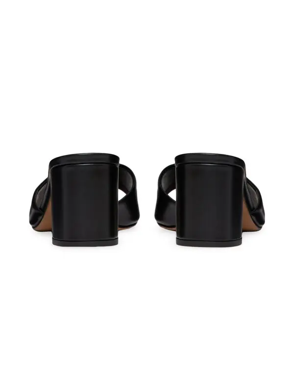 Valentino Garavani One Stud Calfskin Slide Sandal 60mm