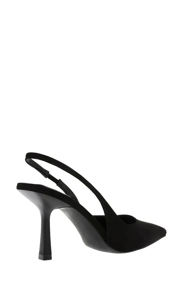 Anne Klein Indianna Slingback Pump - Black Micro