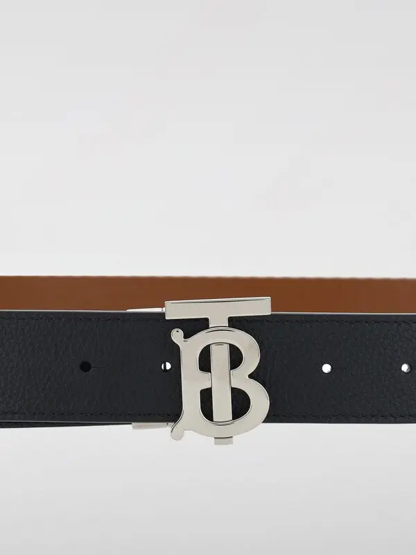 Burberry Leather Belt - Black