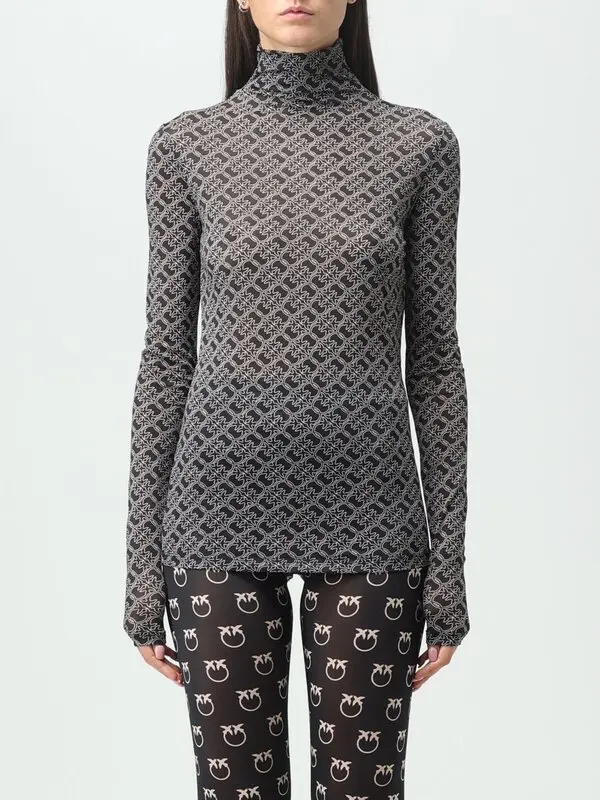 Pinko Long Sleeve Turtleneck Top