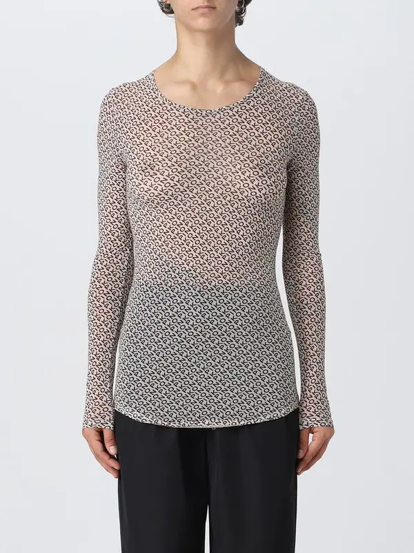 Pinko Long Sleeve Printed Top