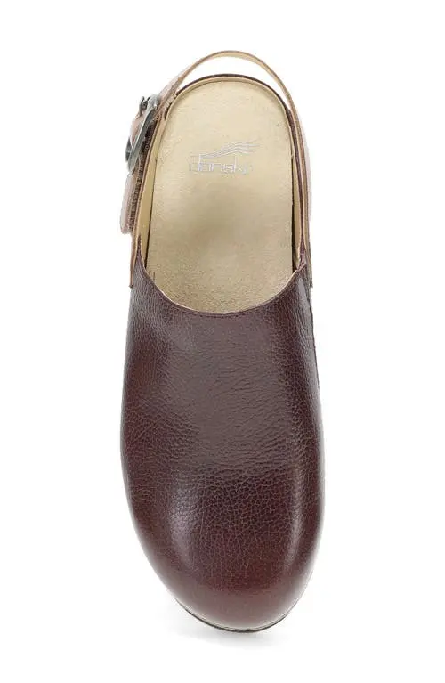 Dansko Merrin Slingback Clogs - Cordovan