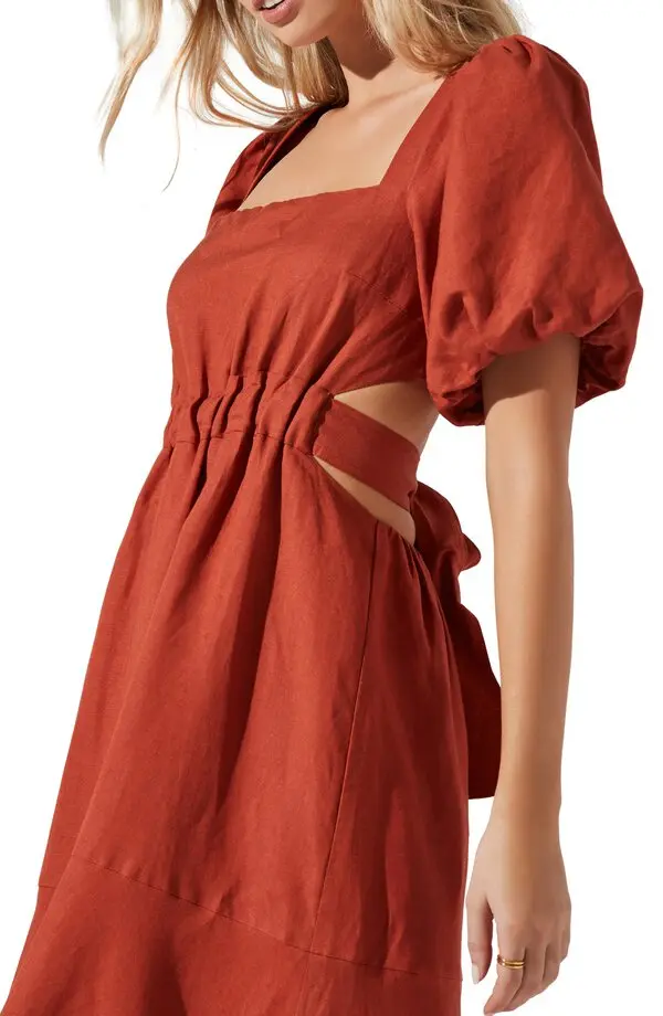 knee length dresses for ladies Estella Corset Midi Dress main image 1
