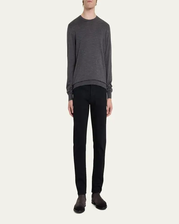 Santoni Enver Suede Chelsea Boots