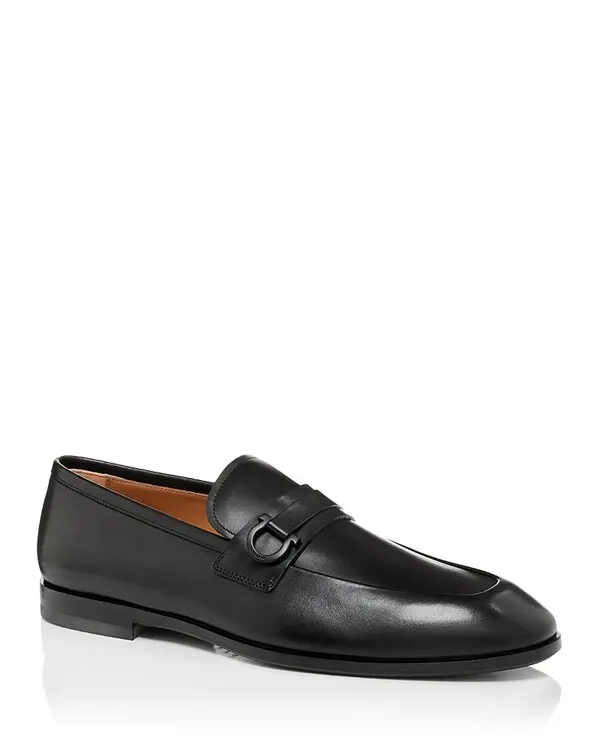 FERRAGAMO Florio Venice Loafers - Black