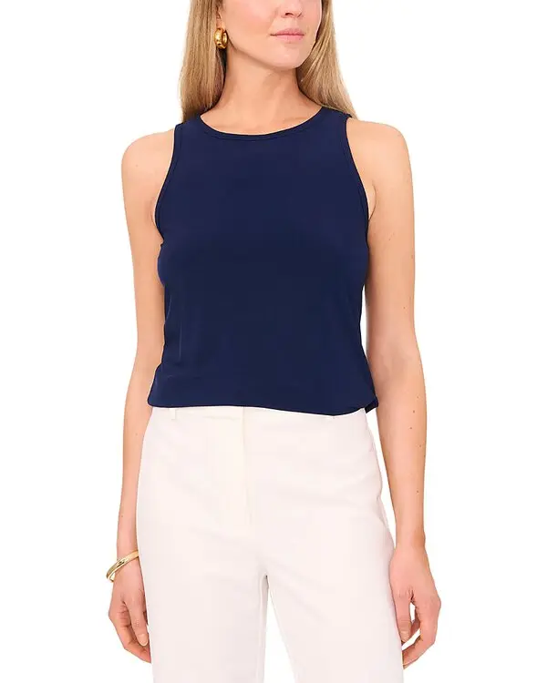 Vince Camuto Sleeveless Tank Top - Classic Navy
