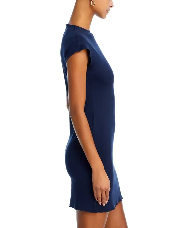 adrianna papell women's knit crepe pearl midi dress Adrianna Papell Pearl Embellished Knit Crepe Sheath Dress, Navy Sateen, Size: 8 main image 0