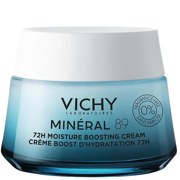 VICHY Mineral 89 Fragrance Free 72h Moisture Boosting Lightweight Cream With Hyaluronic Acid - One-color