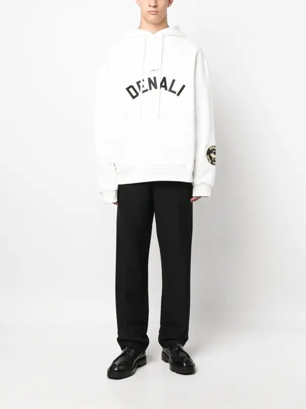 OAMC Logo-embroidered Drawstring Hoodie
