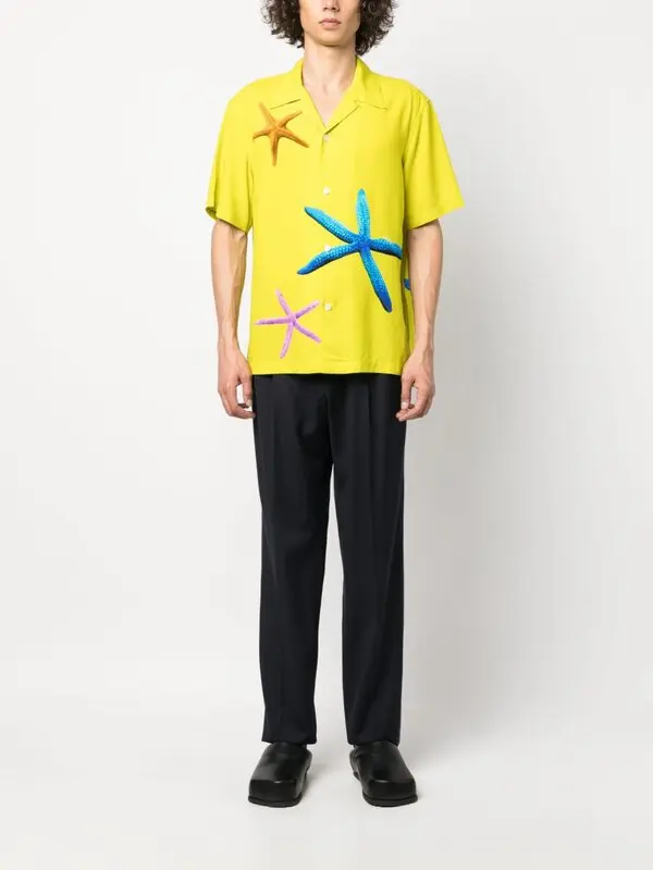 Sandro Starfish-print Shirt