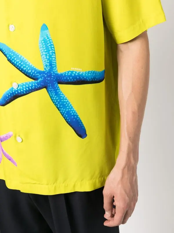 Sandro Starfish-print Shirt