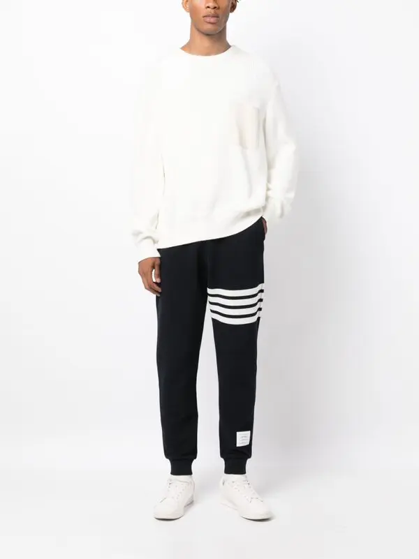 Thom Browne 4-bar Cotton Track Pants