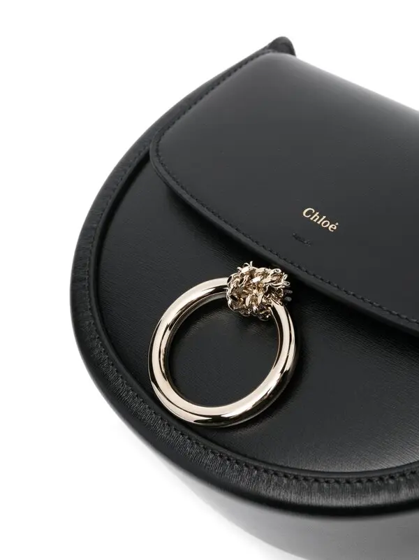 Chloé Arlene Leather Crossbody Bag - Black