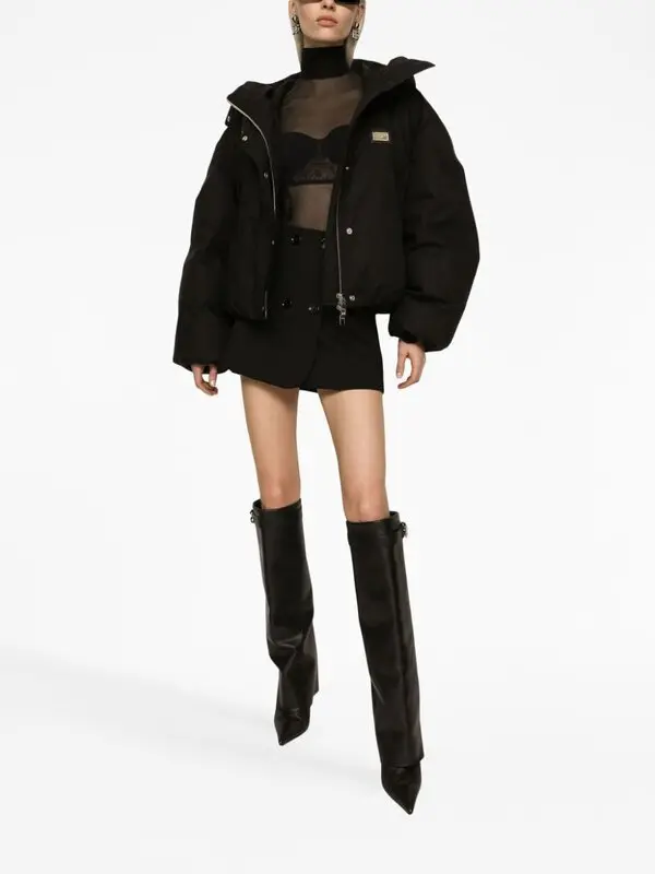 Dolce & Gabbana Logo-plaque Padded Jacket