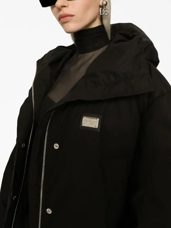 Dolce & Gabbana Logo-plaque Padded Jacket