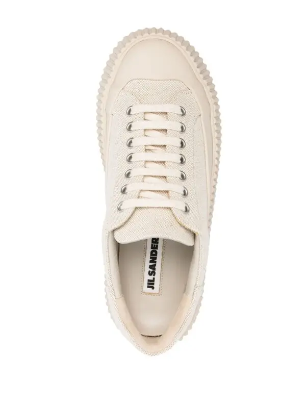 JIL SANDER Low-top Leather Sneakers
