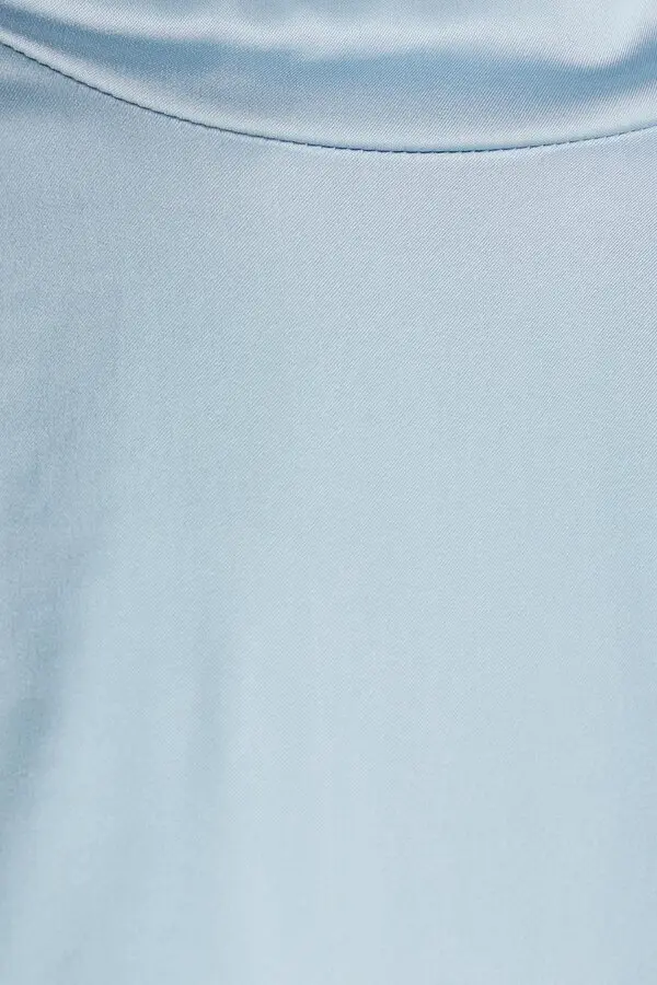 Jacquemus Mentallo Cropped Satin Top