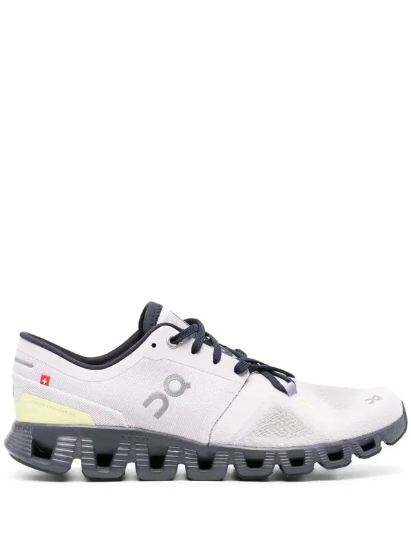 On Cloud X 3 Lace-up Sneakers - Pink