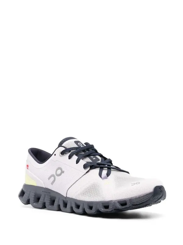 On Cloud X 3 Lace-up Sneakers - Pink
