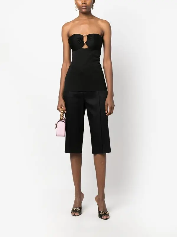 TOM FORD Ring-detail Strapless Knit Top