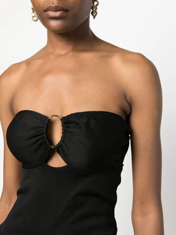 TOM FORD Ring-detail Strapless Knit Top