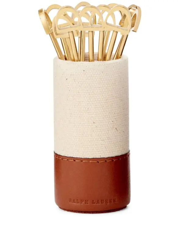 Ralph Lauren Garret Cocktail Picks - Brown