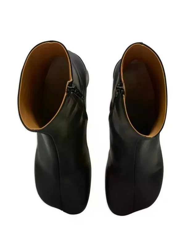 MAISON MARGIELA Anatomic Leather Ankle Boots - Black