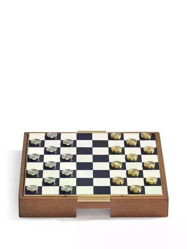 Ralph Lauren Fowler Chess And Draughts Game Set