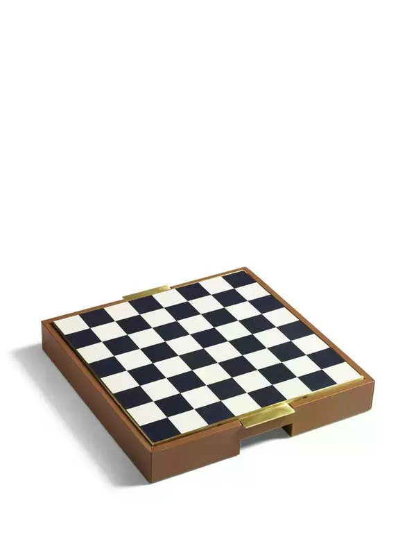 Ralph Lauren Fowler Chess And Draughts Game Set