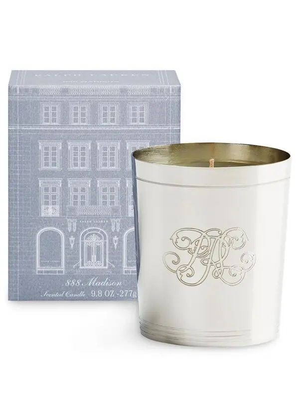 Ralph Lauren Madison Flagship Single-wick Candle - Silver