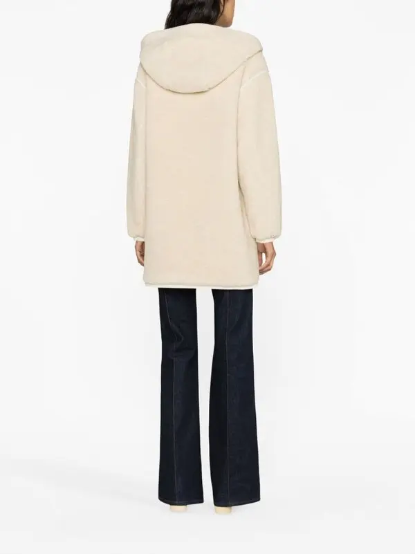 Woolrich Reversible Hooded Mid-length Coat